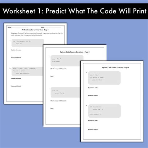 Python Debugging And Code Review Exercises Hour Of Code Computer Science
