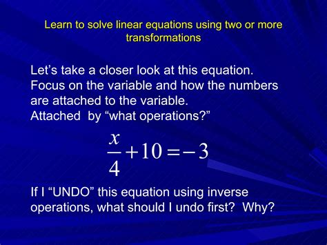 3 3 two step equations 1 ppt education