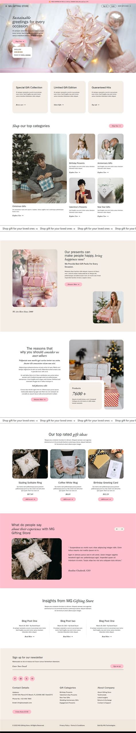 Mg Ting Store Ecommerce Html Bootstrap Website Template
