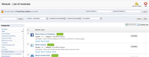 configuring the 1 click upgrade in prestashop 1 5 web hosting hub