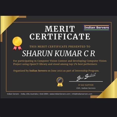 sharun kumar on linkedin project computervision saisatishsir
