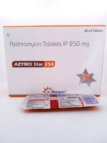 Azimo Star 250 Packaging Size 16 Tablets At ₹ 60strip In Nagpur