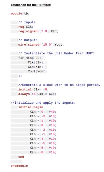 Problem 1 A Fir Filter Output Y Can Be Defined By