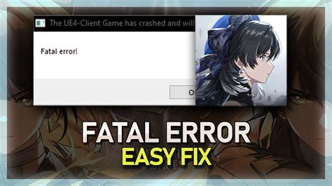 How To Fix Fatal Error In Wuthering Waves Tutorial