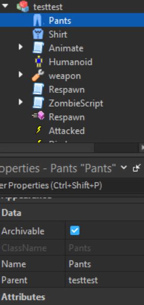 Clothing Bug R Robloxdevelopers