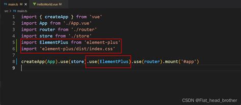 Vue3的项目main中引入element Plusvue3如何把内容写入el Main Csdn博客