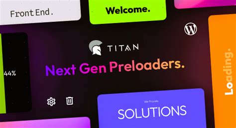 Titan Preloaders 汉化版 加载程序和页面过渡 WordPress插件 盛龙科技