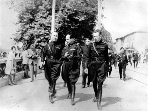 Who Were The Blackshirts In Italy Mussolini Black Shirts