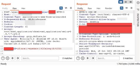 Nav1ñ🎯 On Twitter Sqli In Ajax In A Bugcrowd Private Program The