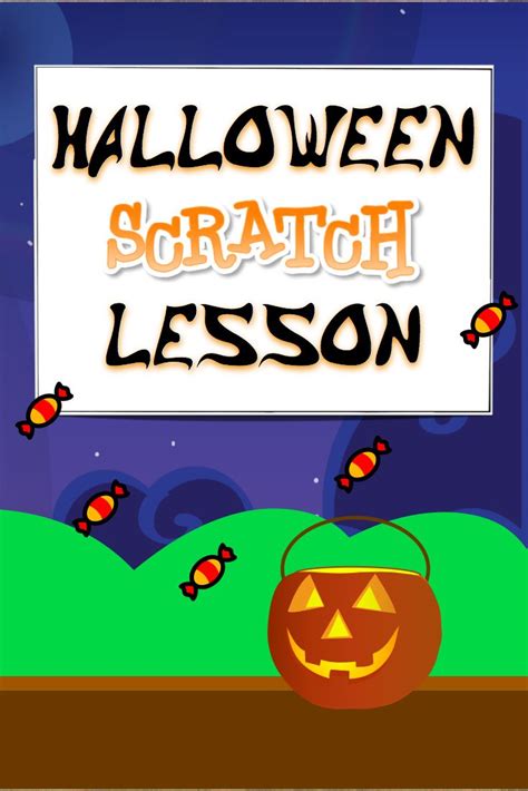 Free Halloween Scratch Lesson With Short Step By Step Animated