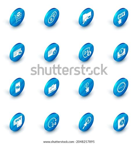 Set Cryptocurrency Coin Bitcoin Cursor Click Stock Vector Royalty Free