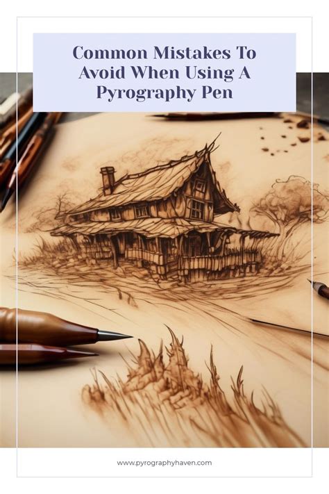 Common Mistakes To Avoid When Using A Pyrography Pen Em 2024
