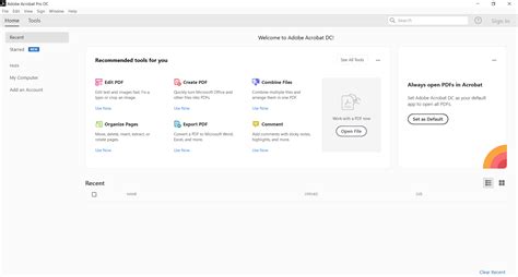 Adobe Acrobat Workspace Basics In Acrobat