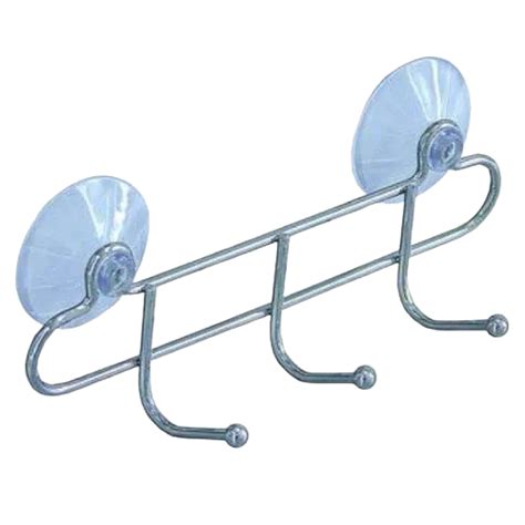 Вешалка для ванной комнаты 3 крючка на присосках Виланд Id 1765656326 цена 194 45 ₴ купить