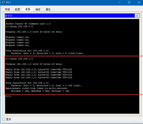计算机网络实验（思科模拟器cisco packet tracer）——路由器配置 阿里云开发者社区