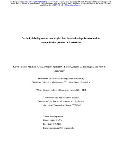 Pdf Proximity Labeling Reveals New Insights Into The Relationships