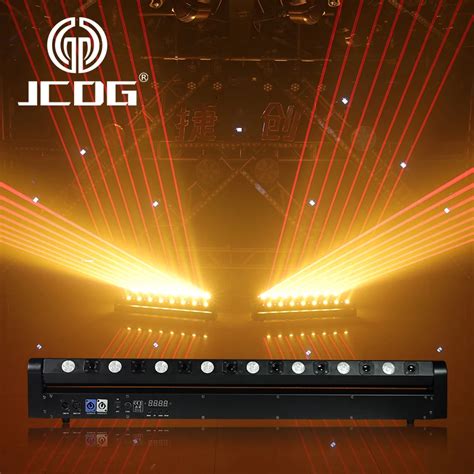 Jcdg 레드 레이저 빔 여덟 눈 레이저 이동 헤드 조명 Dmx512 무대 효과 조명 프로젝터 디스코 Dj 댄스 파티 클럽 바 조명 Aliexpress