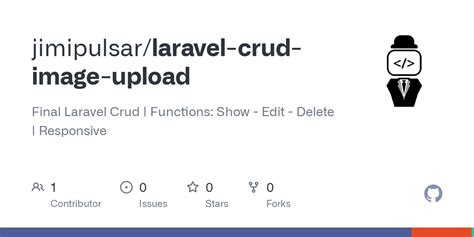 GitHub Jimipulsar Laravel Crud Image Upload Final Laravel Crud Functions Show Edit