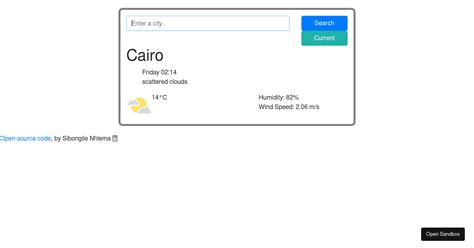 Shecodes Project 2 Forked Final Codesandbox