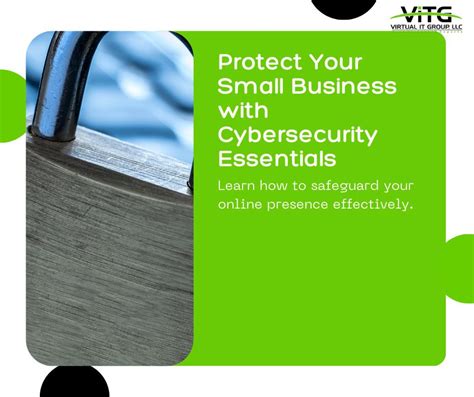 How To Protect Your Small Business From Cyberattacks Virtual It Group Llc Posted On The Topic