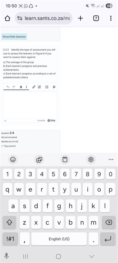 233 Identify The Type Of Assessment You Will Use To Assess The Learners