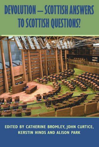 devolution scottish answers to scottish questions pdf epub version