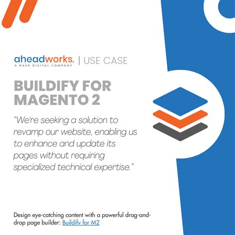 buildify for magento 2 use case level up your pages without efforts