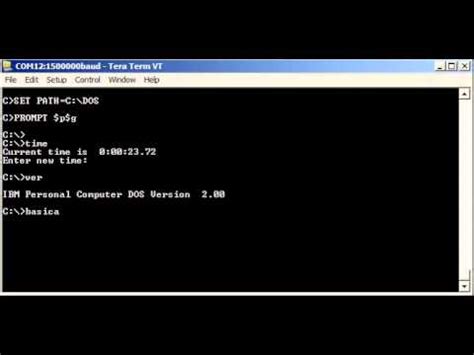 Running MS DOS On Arduino Page General Guidance Arduino Forum