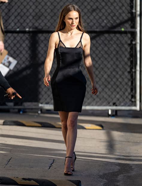 Natalie Portman Is Chic In Little Black Dress Us Weekly