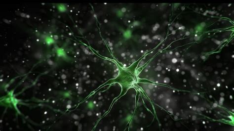 Neural Network Visualized Premium Ai Generated Image