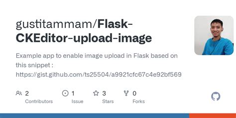 Github Gustitammamflask Ckeditor Upload Image Example App To Enable