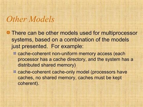 Multiprocessors And Multicomputers Ppt Operating Systems Computer Software And Applications