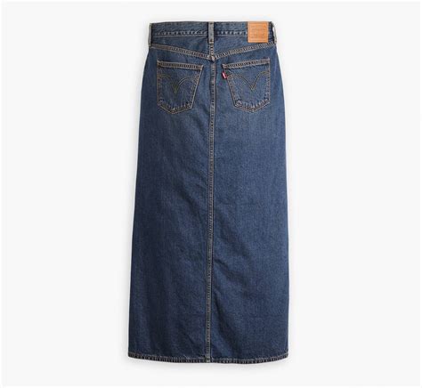 Ankle Column Skirt Dark Wash Levis® Ca