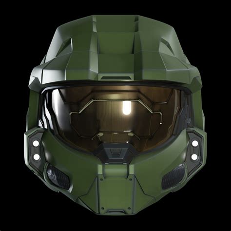 Halo Infinite Master Chief Helmet 3d File Kit Etsy