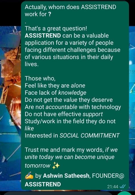 What Is Assistrend And Why Does It Matter Ashwin Satheesh Posted On