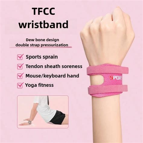 Tfcc Wrist Brace For Tfcc Tear With Sprain Wrist Strap Basketball Badminton Upgrade Reinforced