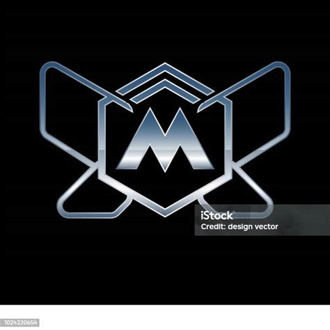 럭셔리 로고입니다 날개 편지 M 럭셔리 로고 템플릿 0명에 대한 스톡 벡터 아트 및 기타 이미지 0명 골동품 꽃 식물 Istock