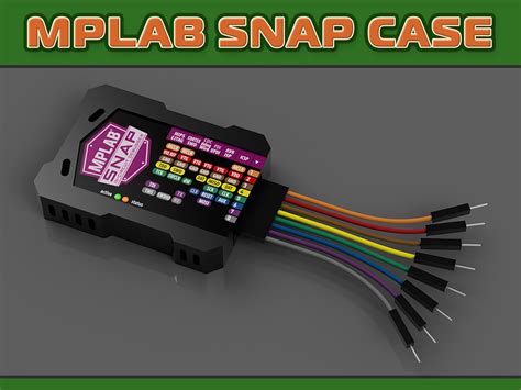 Microchip MPLAB SNAP Case By Sparky Summer MakerWorld Download Free D Models