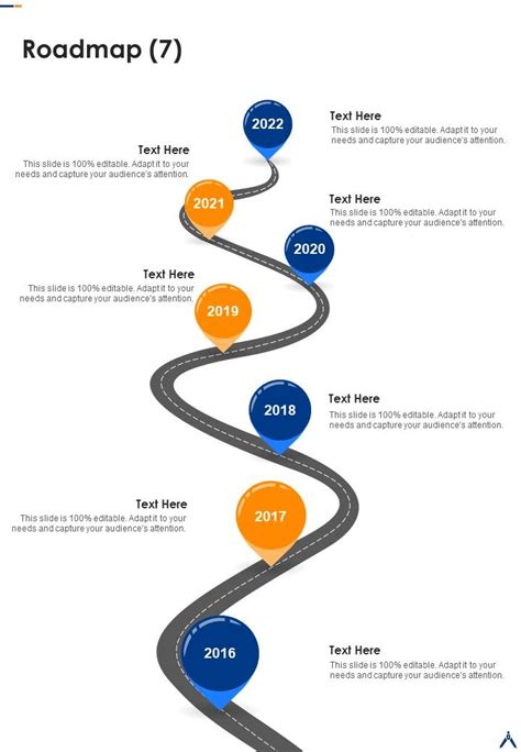 Roadmap Building Architecture Designing Service Proposal One Pager Sample E