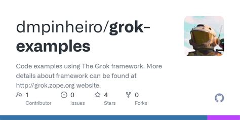 Github Dmpinheirogrok Examples Code Examples Using The Grok