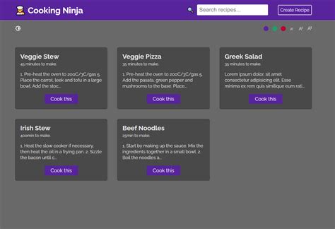 Github Michfah React Ingredientsapp A React Spa With React Router