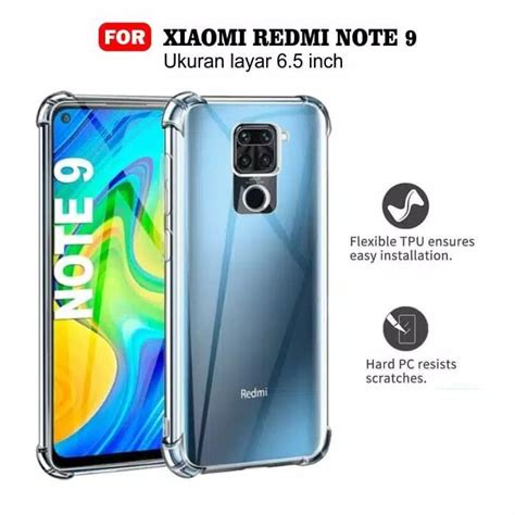 SOFTCASE ANTI CRACK FOR XIAOMI REDMI NOTE REDMI X G CASE ULTRA THIN ANTI SHOCK JELLY