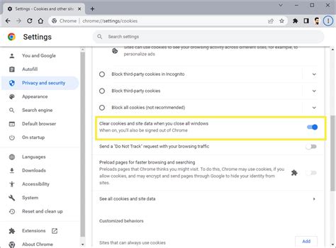 How To Enable Chrome Auto Delete History After Closing Otechworld