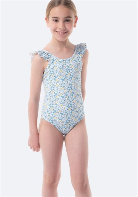 Bañador Estampado Floral De Niña Tex Ofertas Carrefour Online