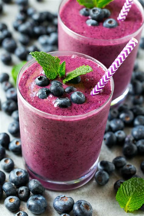 Smoothie Recipes With Frozen Blueberries Puvusc