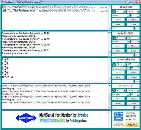 Commportino Multiserial Monitor For Arduino Libraries Arduino Forum