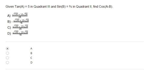 Need Help With These Four Trig Questions I Would Really Like If