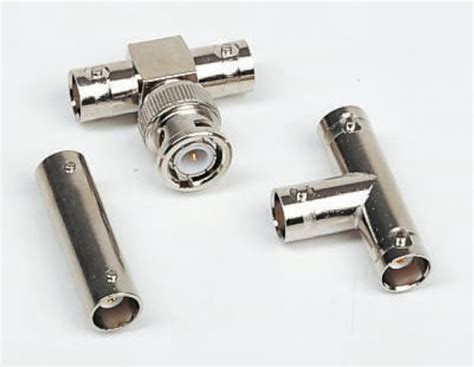 Rs Pro Rs Pro Tee 50Ω Rf Adapter Bnc Socket To Bnc Socket 250mhz 546 4932 Rs