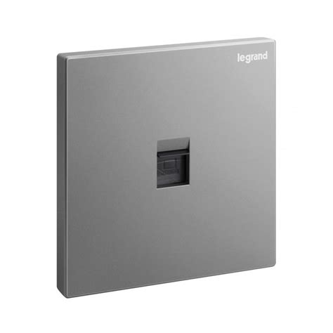 Shouki Rj45 Data Socket Galion Category6 Utp Dark Silver Shouki Rj45 Data Socket Galion Category6 Utp Dark Silver