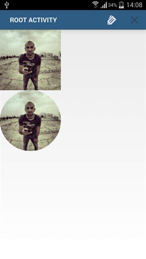 Android How Can I Use Roundedavatardrawable For Creating Round Image Stack Overflow